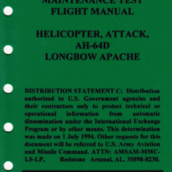 AH-64A and AH-64D Apache – Checklist – JSFsim – Innovative Technology ...